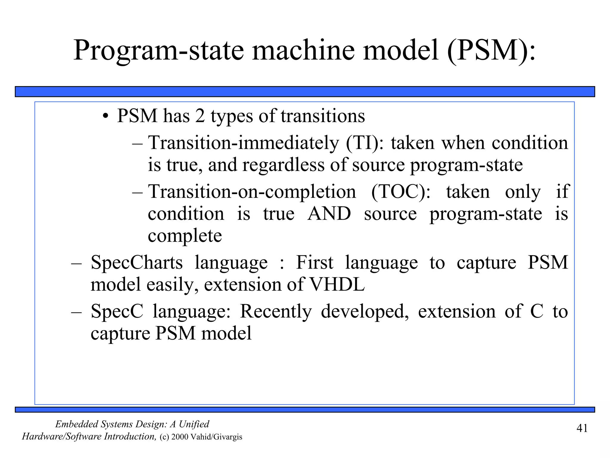 Embedded system design process_models | PPT