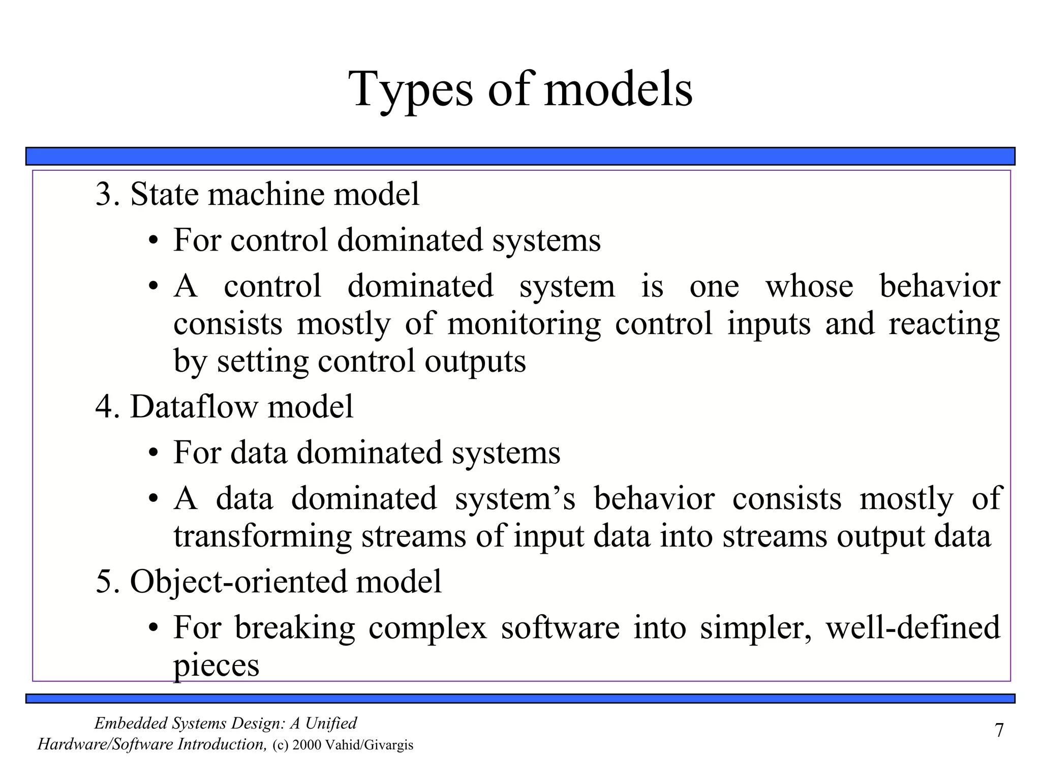 Embedded system design process_models | PPT