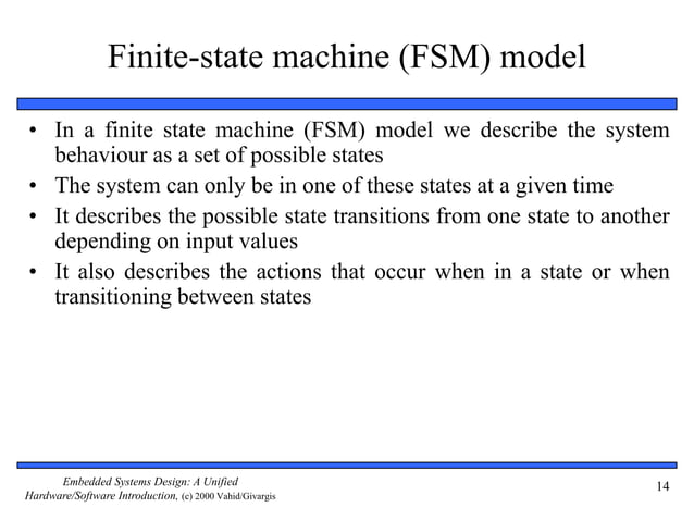 Embedded system design process_models | PPT | Programming Languages ...