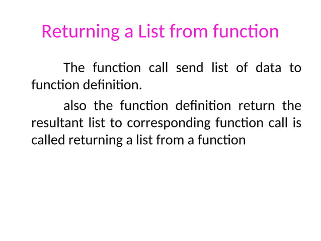 UNIT 4 PY.ppt - DATA STRUCTURE IN PYTHON | PPT