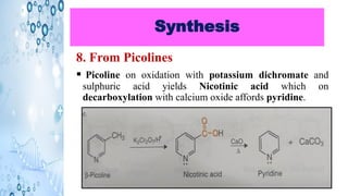 Unit 4 Pyridine | PDF