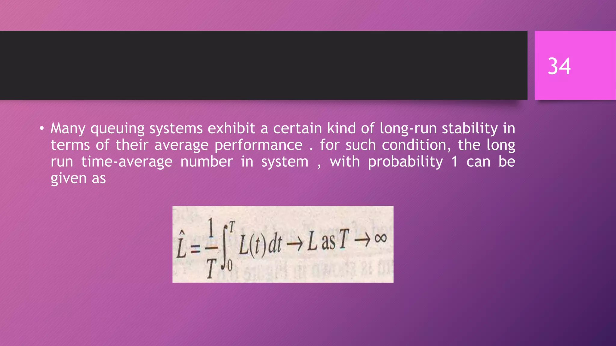 Unit 4 queuing models | PPTX