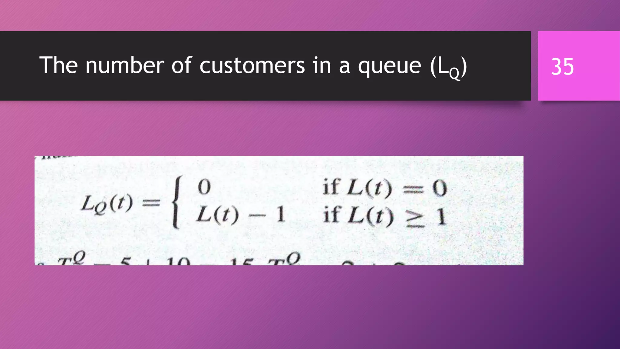 Unit 4 queuing models | PPTX