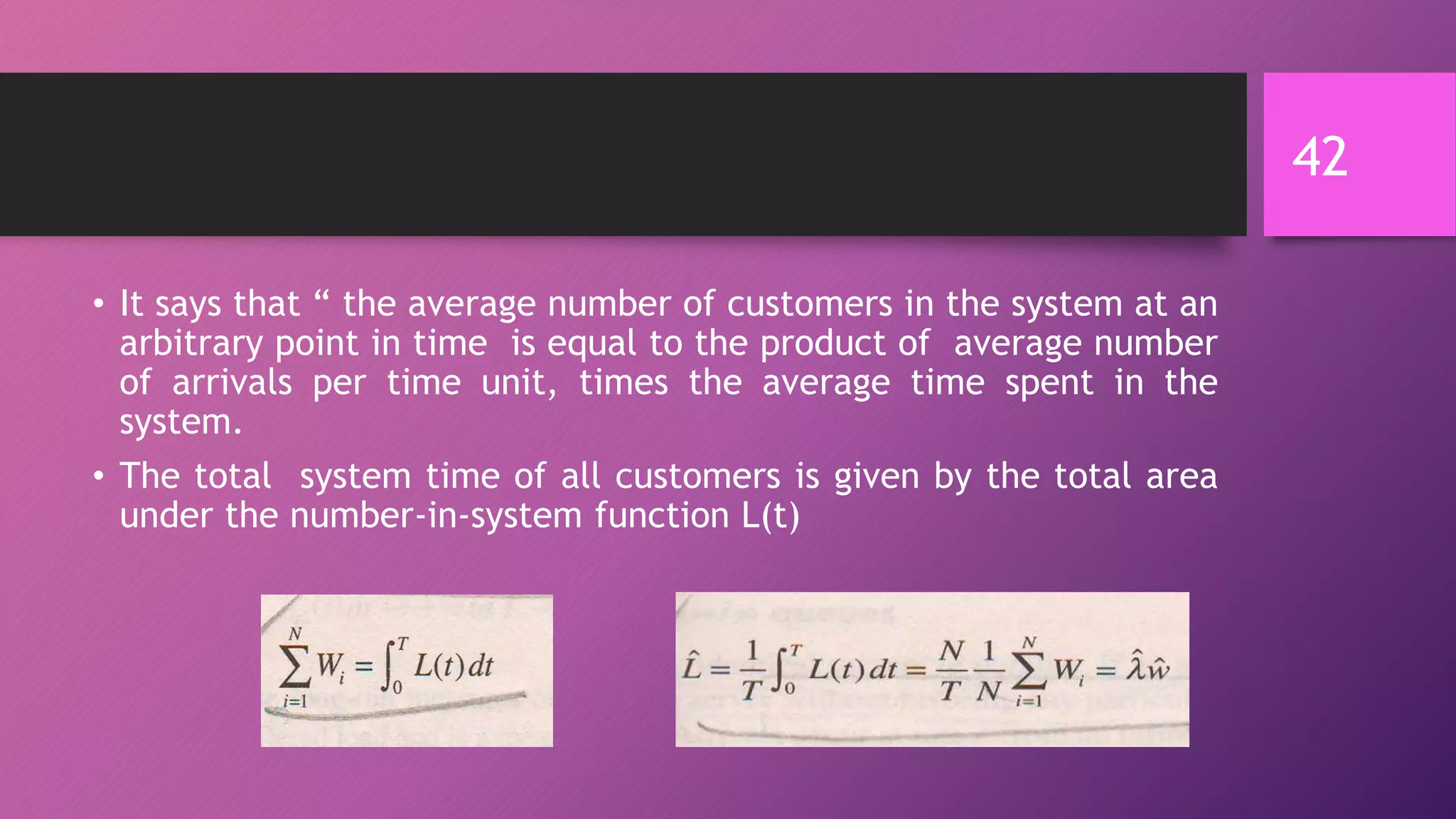 Unit 4 queuing models | PPTX