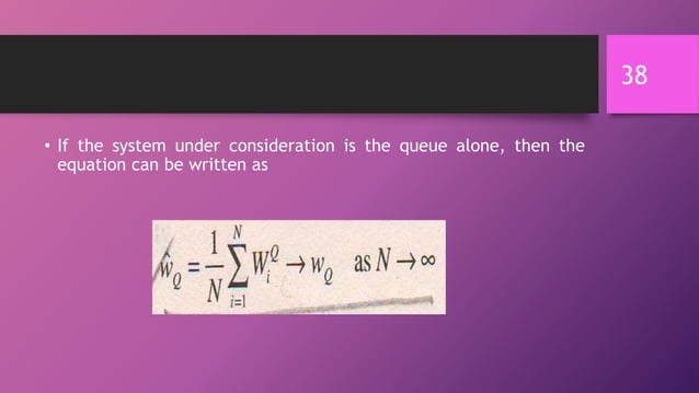 Unit 4 queuing models | PPTX