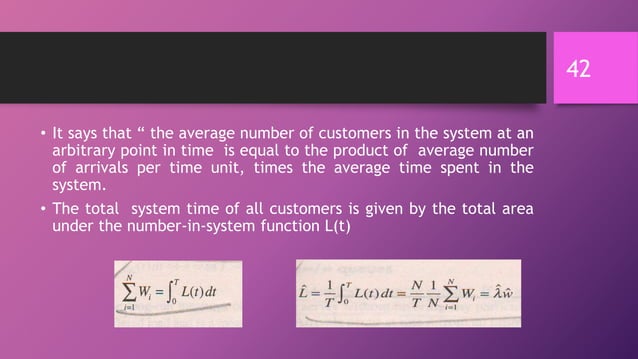 Unit 4 queuing models | PPTX