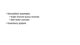 Unit 4 queuing models problems | PPTX
