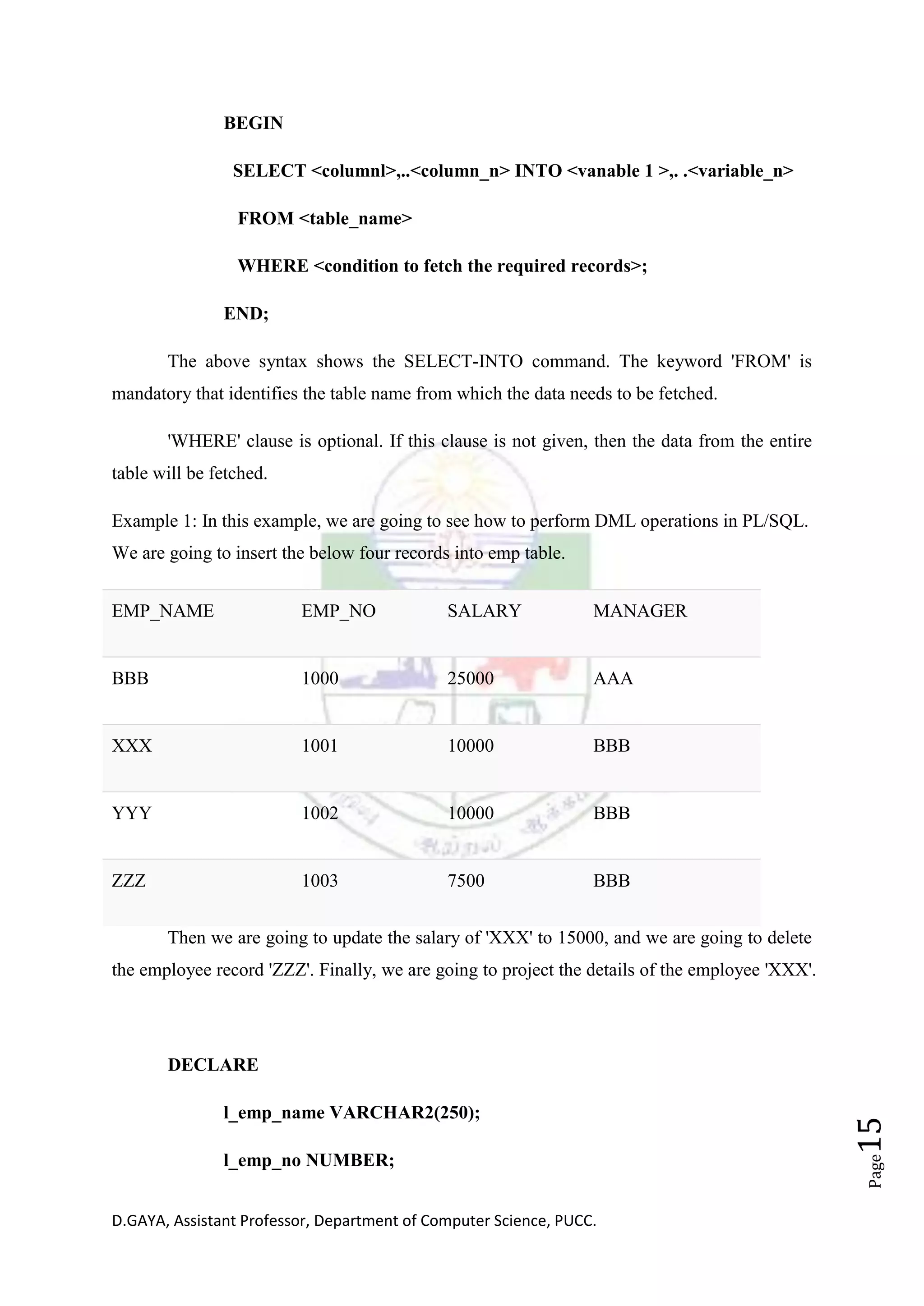 Unit 4 rdbms study_material | PDF
