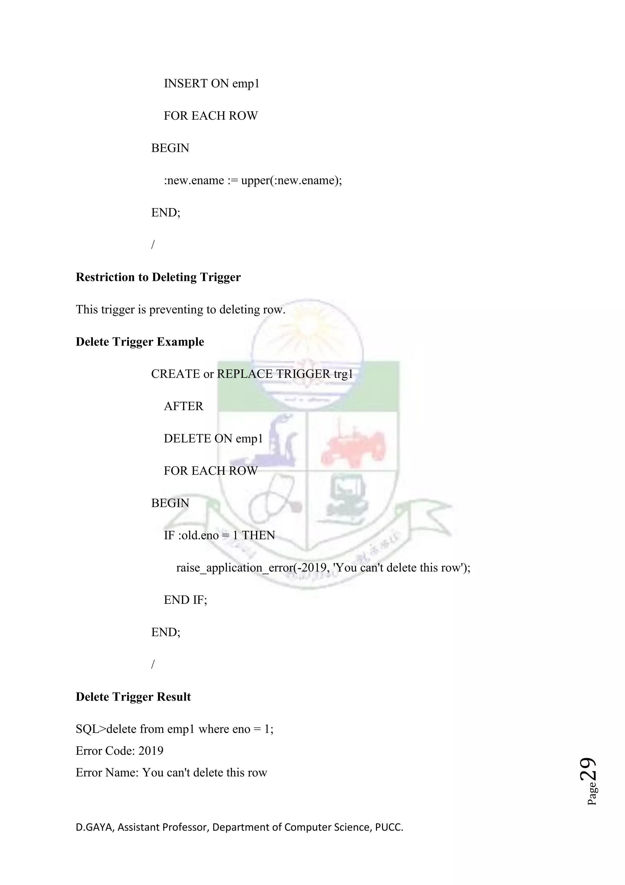Unit 4 rdbms study_material | PDF