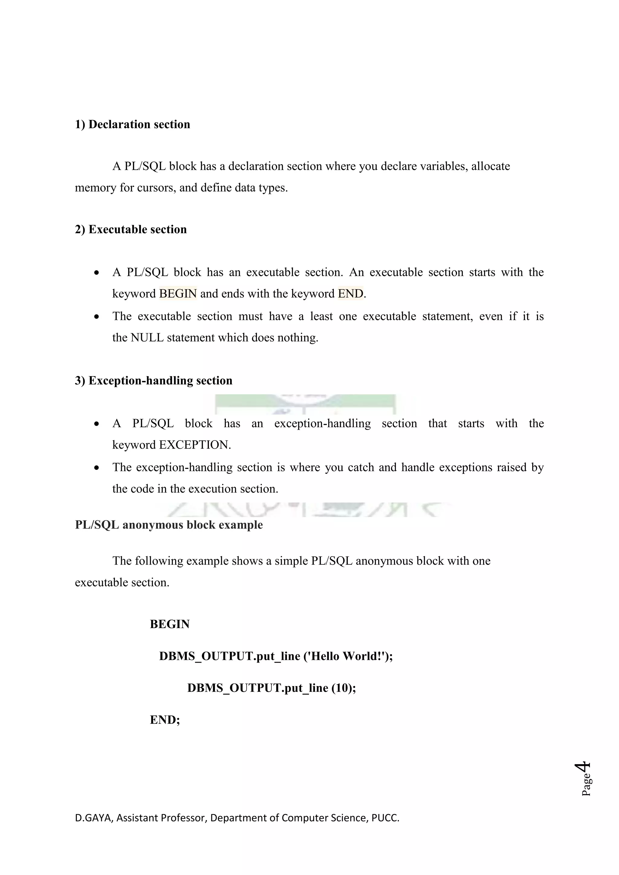 Unit 4 rdbms study_material | PDF