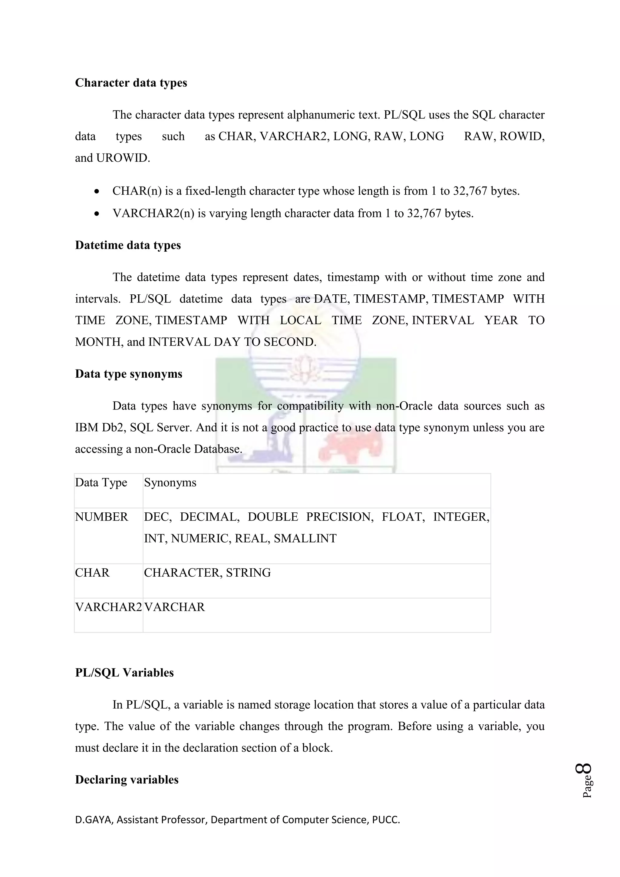 Unit 4 rdbms study_material | PDF