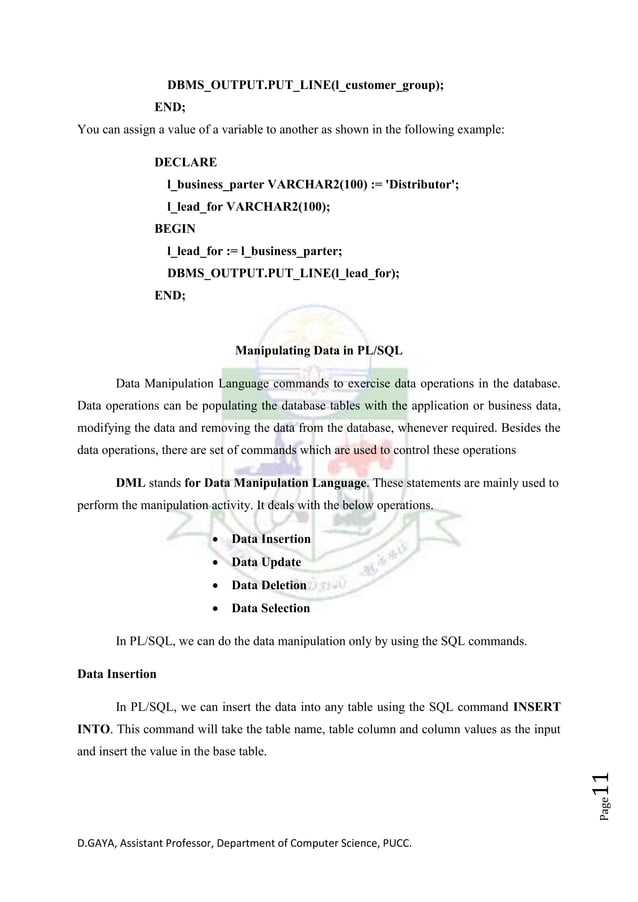 Unit 4 rdbms study_material | PDF