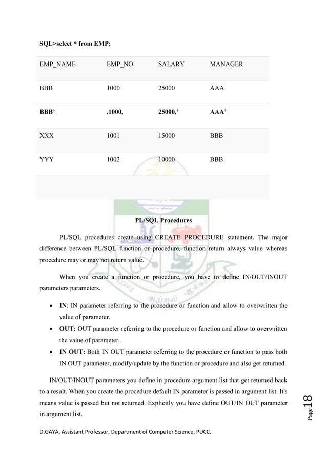 Unit 4 rdbms study_material | PDF