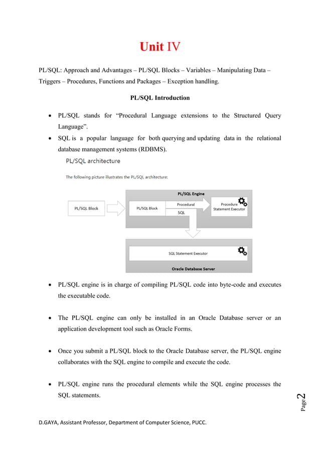 Unit 4 rdbms study_material | PDF
