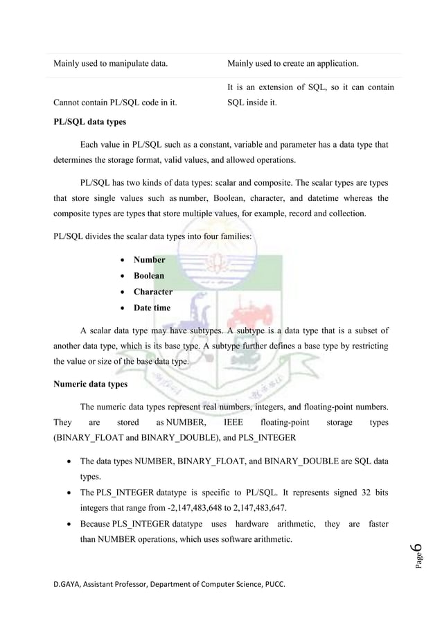 Unit 4 rdbms study_material | PDF