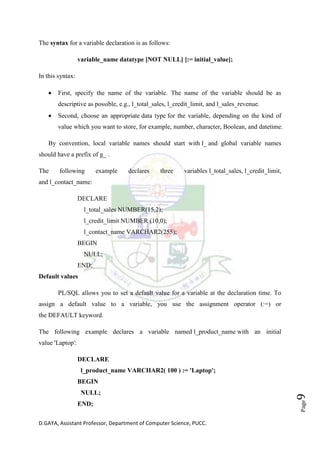 Unit 4 rdbms study_material | PDF