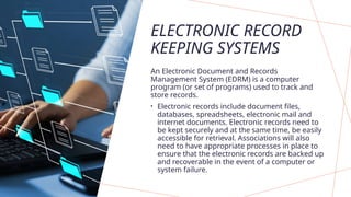 Record keeping system in Classroom for effective class decorum | PPTX