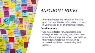 Record keeping system in Classroom for effective class decorum | PPT