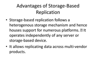 Data Replication from Storage Technology | PPTX
