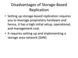 Data Replication from Storage Technology | PPTX