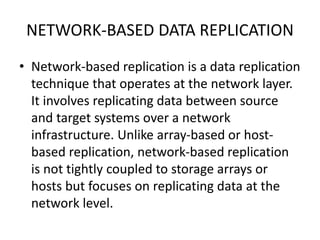 Data Replication from Storage Technology | PPTX
