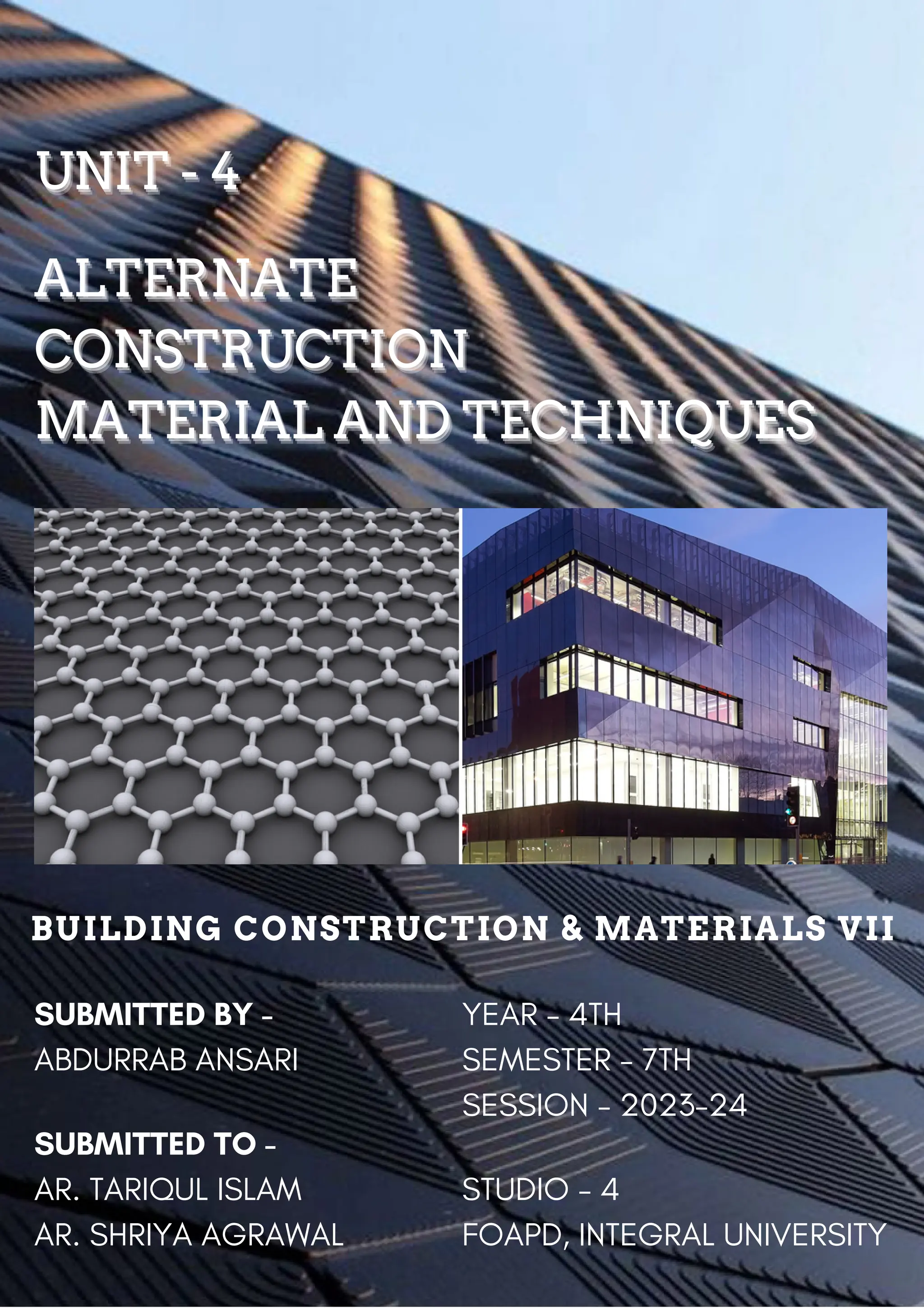 Alternate Construction Material & Techniques | PDF