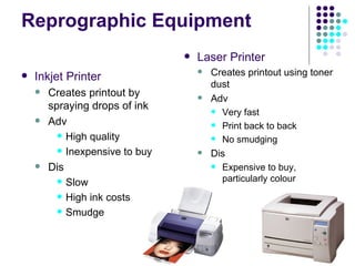 Unit 4 Reprographics | PPT
