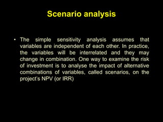 UNIT 4 Risk Ananlysis in Project Analysis.ppt
