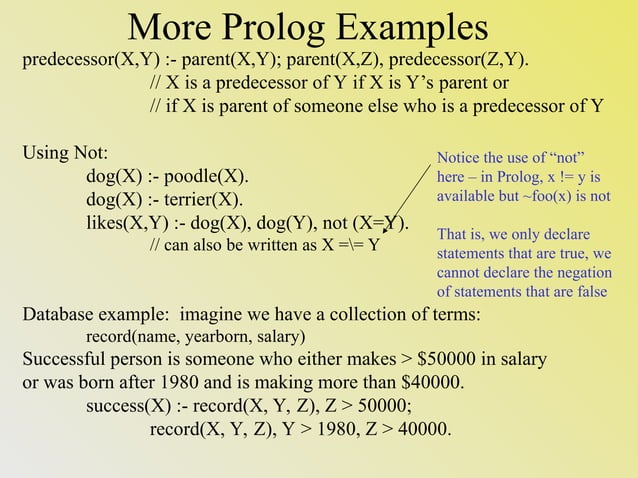 Logical Programming Paradigm for programming Languages. | PPT Logical Programming Paradigm for programming Languages. | PPT