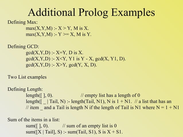 Logical Programming Paradigm for programming Languages. | PPT ... Logical Programming Paradigm for programming Languages. | PPT ...