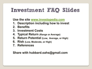 Unit 4 Saving and Investing PPT | PDF