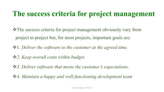 Software Engineering :Project Management | PDF