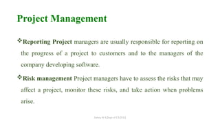 UNIT4_SE - Software project Management, Risk In software Projects.pptx