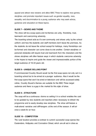 Unit 4 Soap Opera Presentation Transcript | PDF