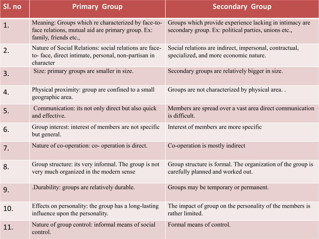 unit 4 sociology Social groups and Processes For Nursing Students | PPTX