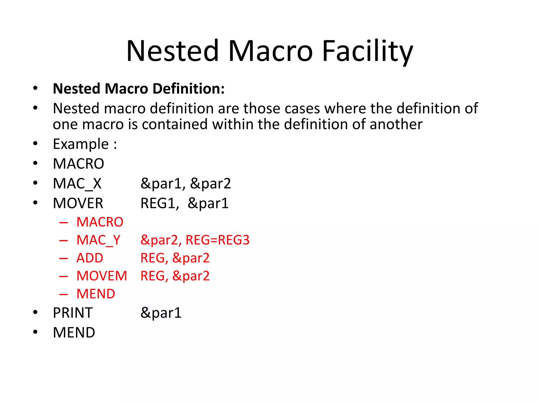Unit 4 Sp Macro Pptx Programming Languages Computing