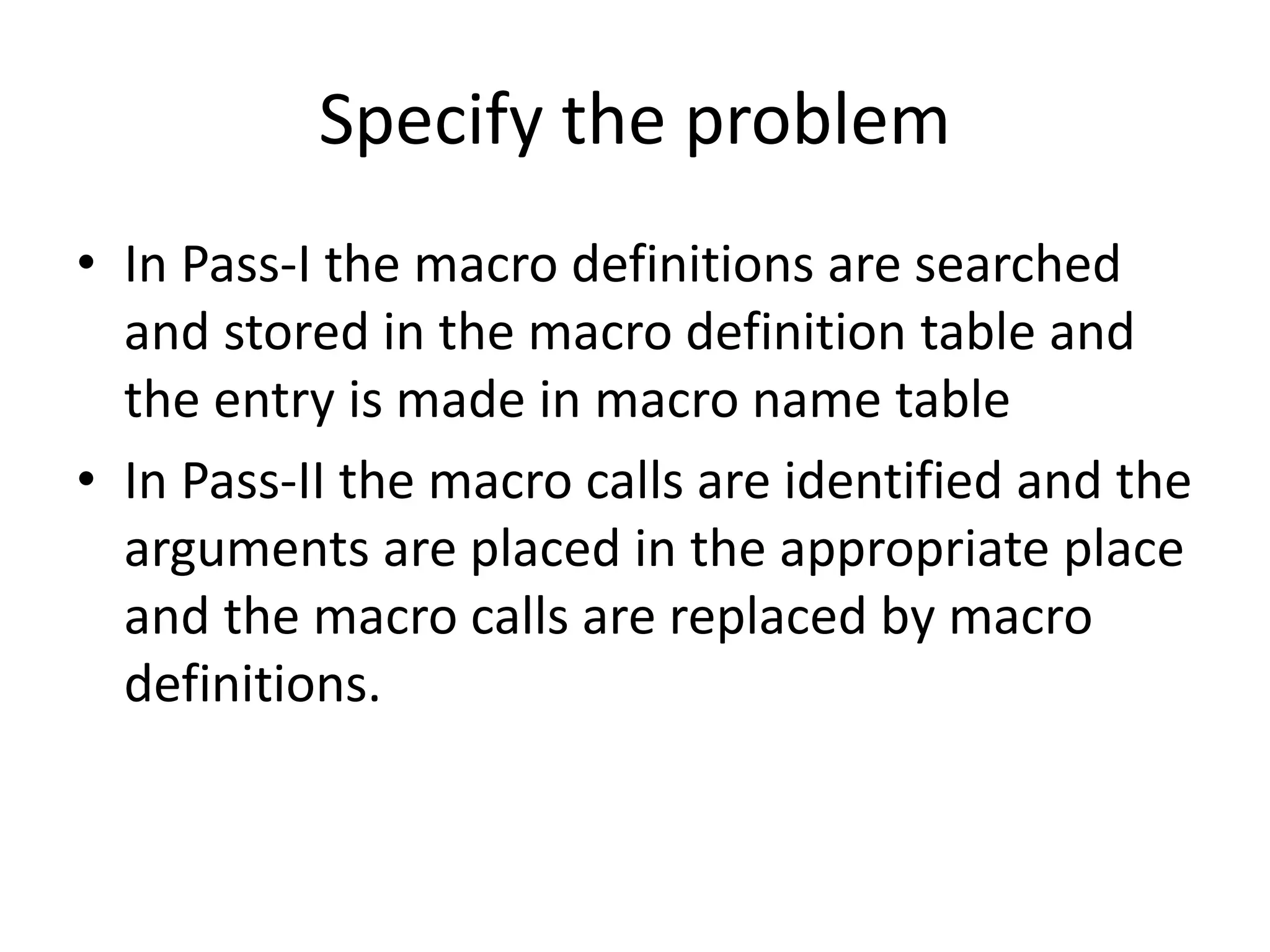 Unit 4 sp macro | PPTX | Programming Languages | Computing