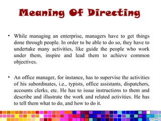 Unit 4 staffing-directing | PPT