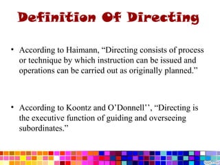 Unit 4 staffing-directing | PPT | Human Resources | Business
