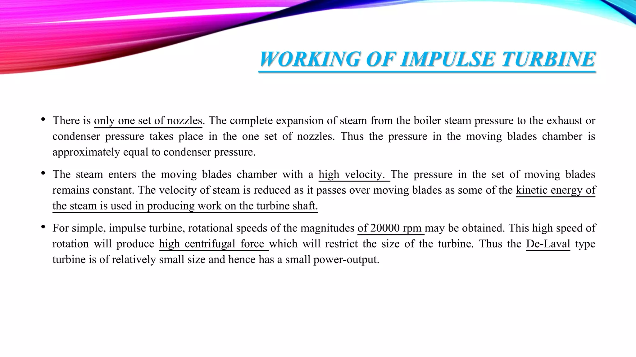 STEAM NOZZLE AND STEAM TURBINE | PPTX
