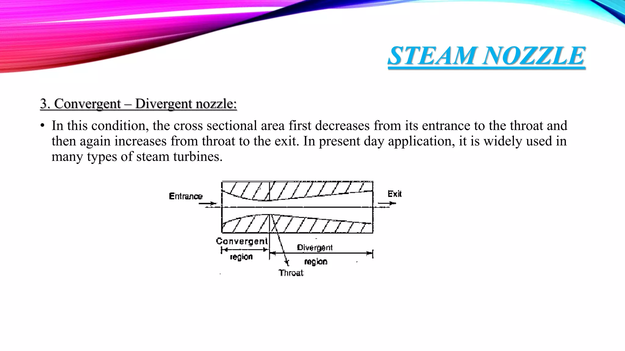 STEAM NOZZLE AND STEAM TURBINE | PPTX
