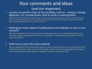 Unit 4 student evaluation and feedback | PPTX