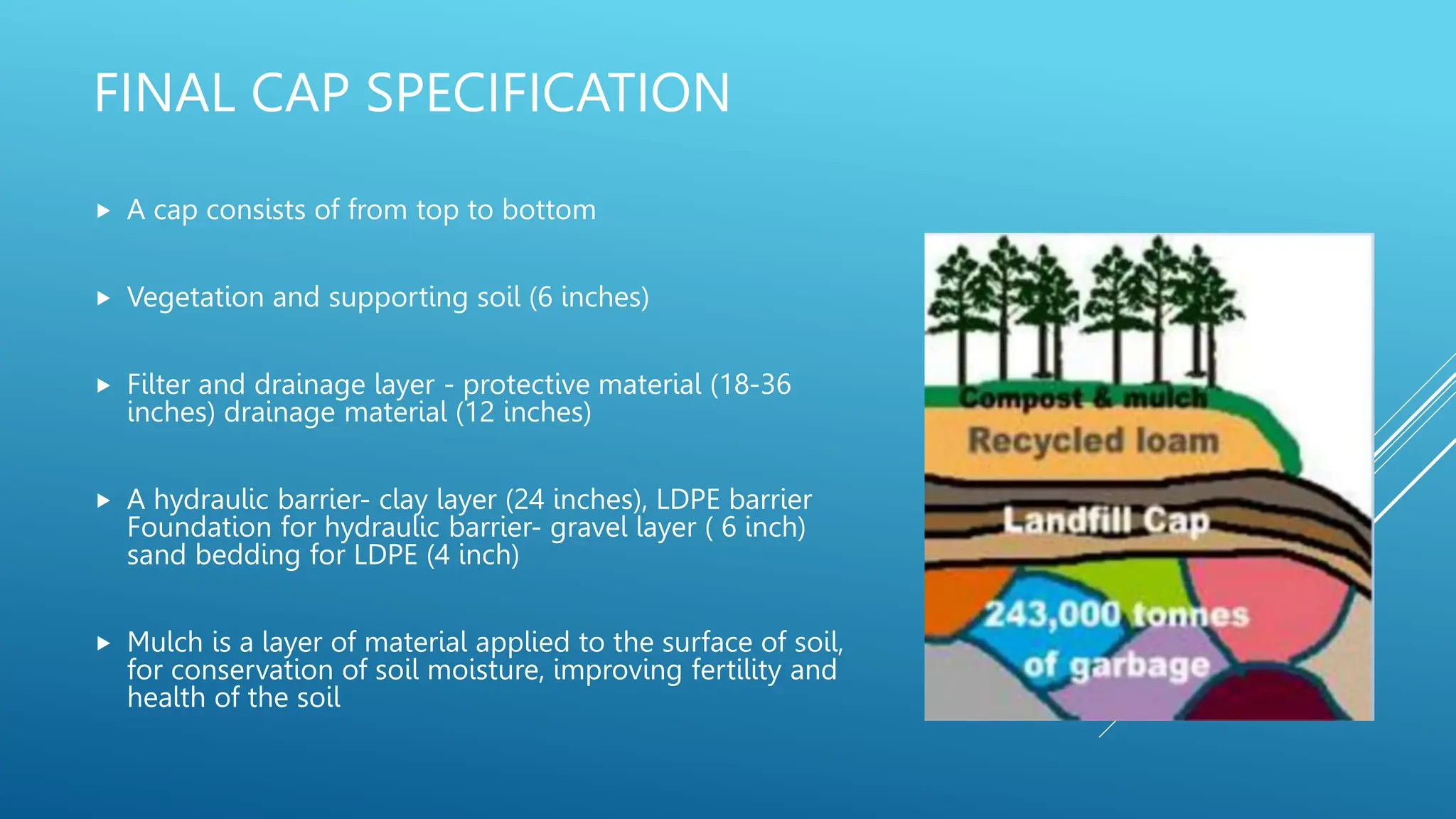 sanitary landfills design operation and management | PPTX