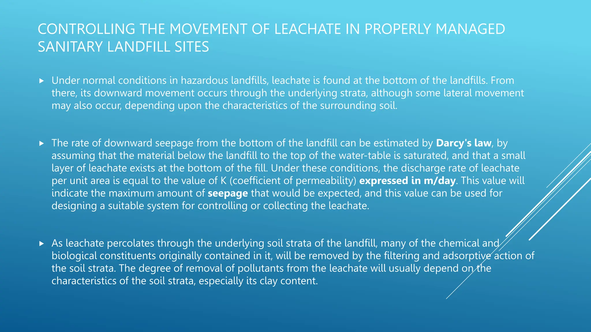 sanitary landfills design operation and management | PPTX