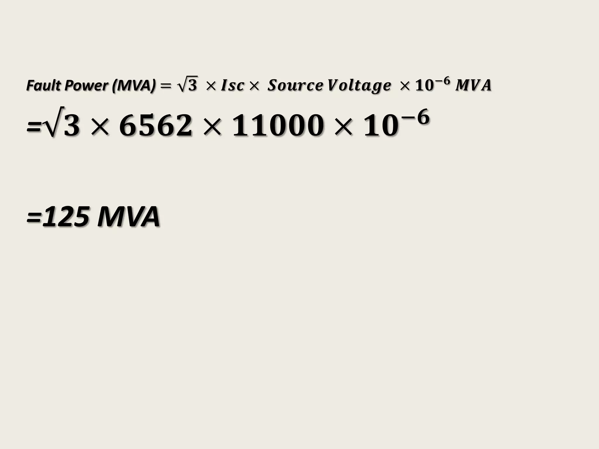 Symmetrical Fault Analysis Pptx