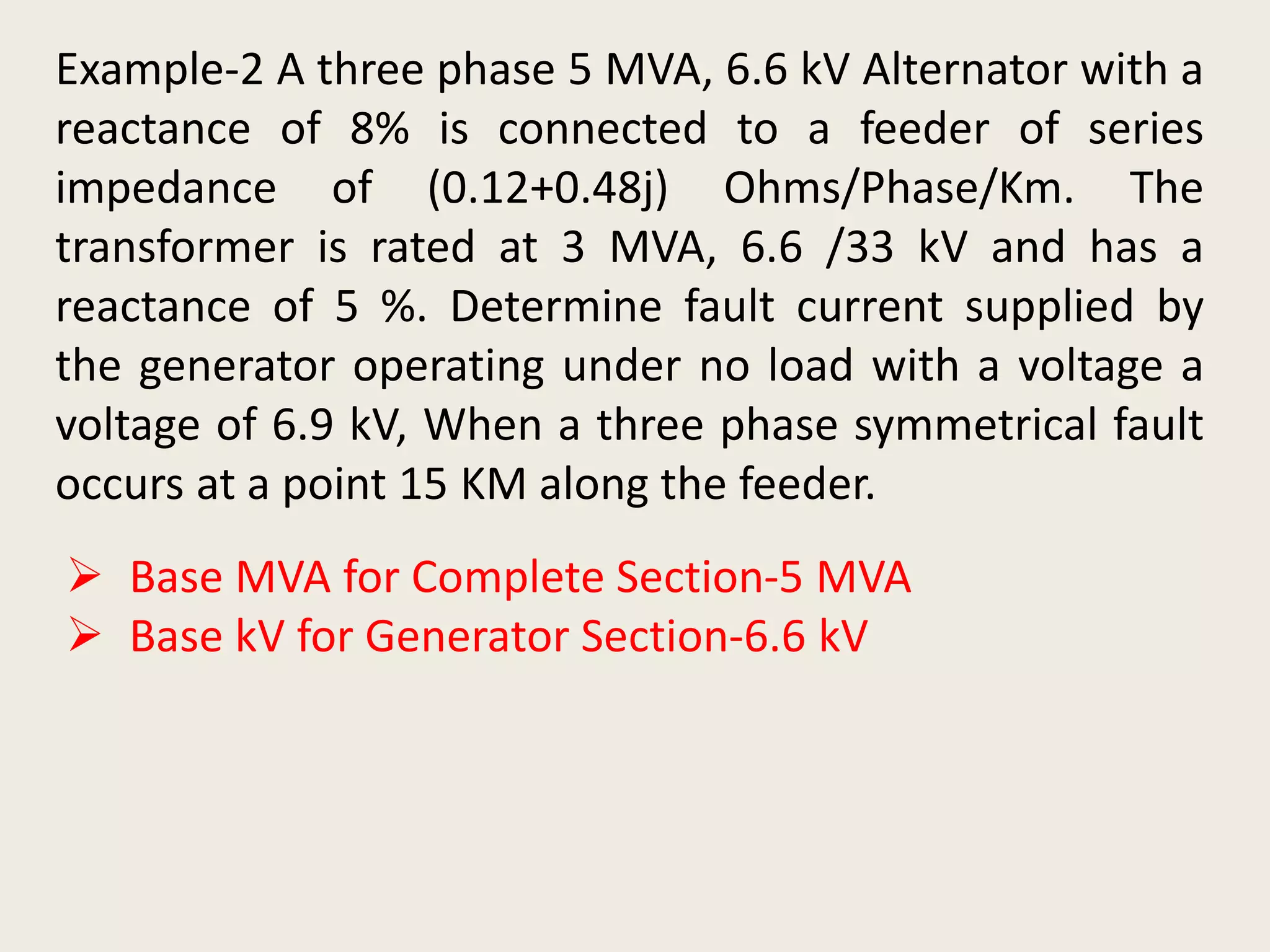 Symmetrical Fault Analysis Pptx Physics Science