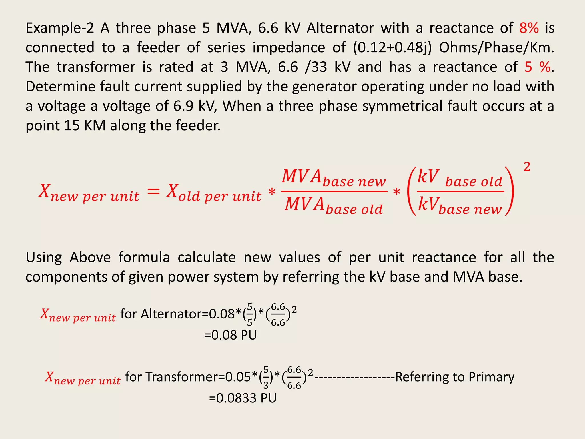 Symmetrical Fault Analysis | PPTX