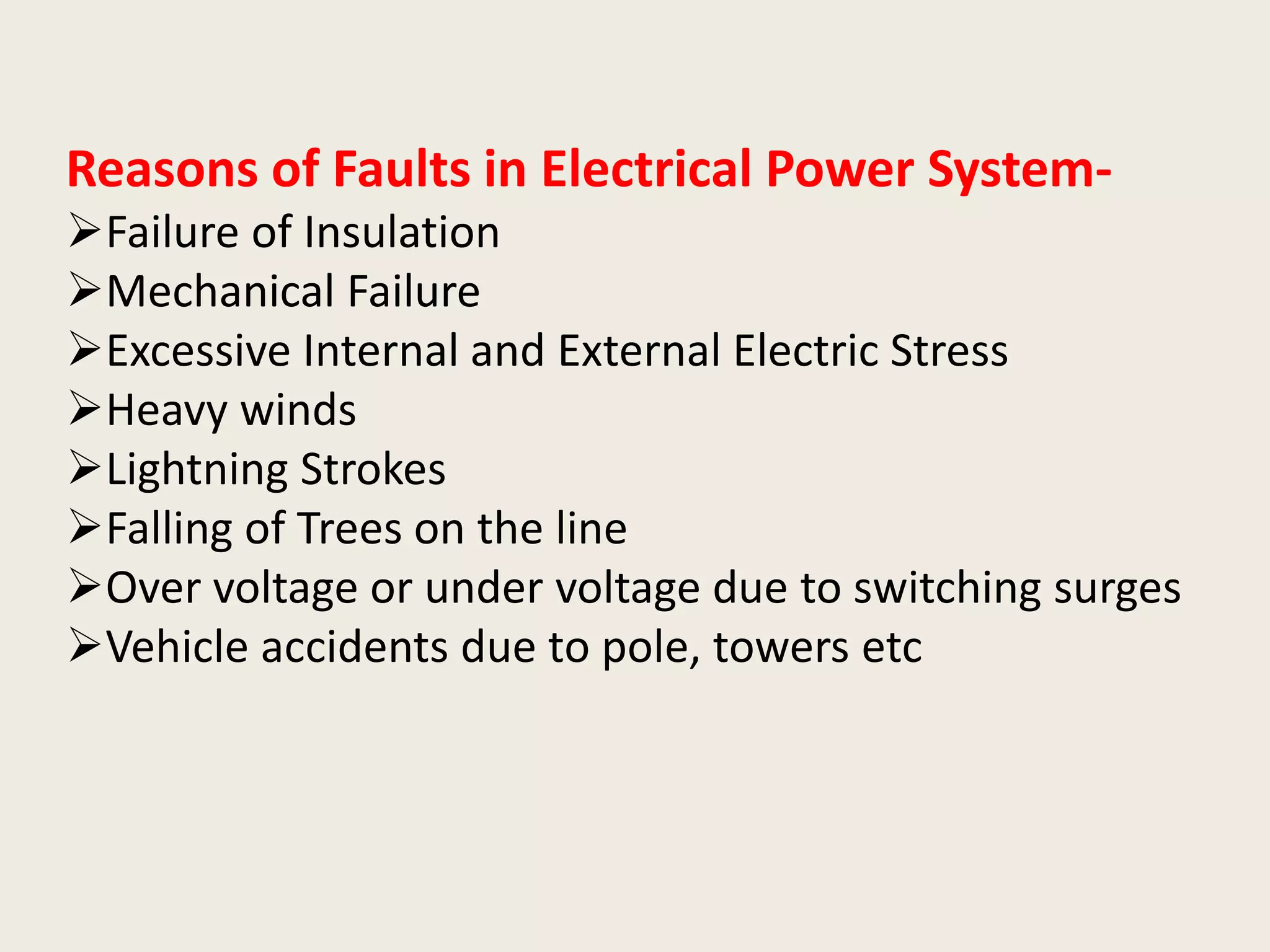 Symmetrical Fault Analysis | PPTX