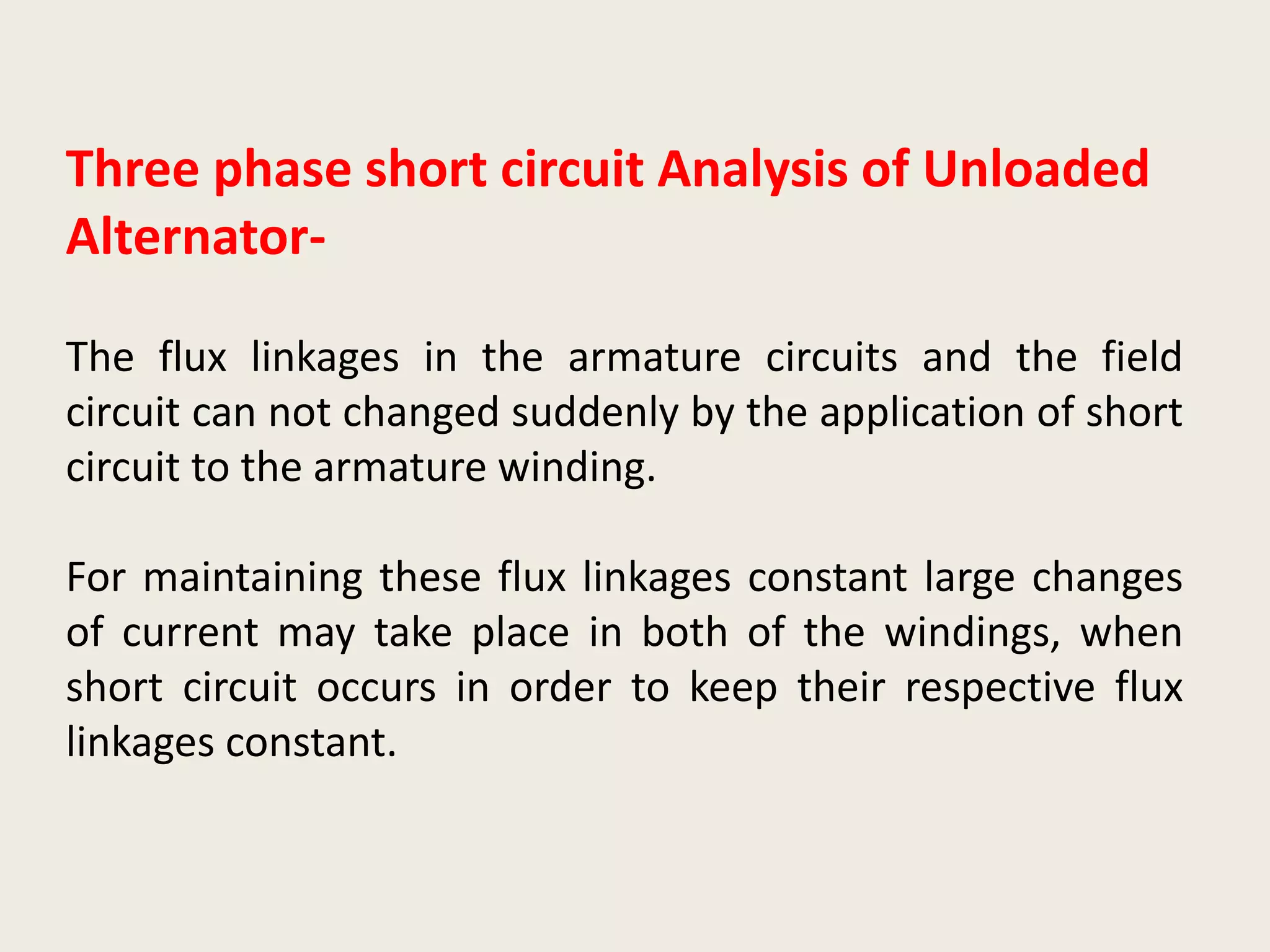 Symmetrical Fault Analysis Pptx