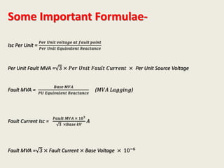 Symmetrical Fault Analysis | PPTX